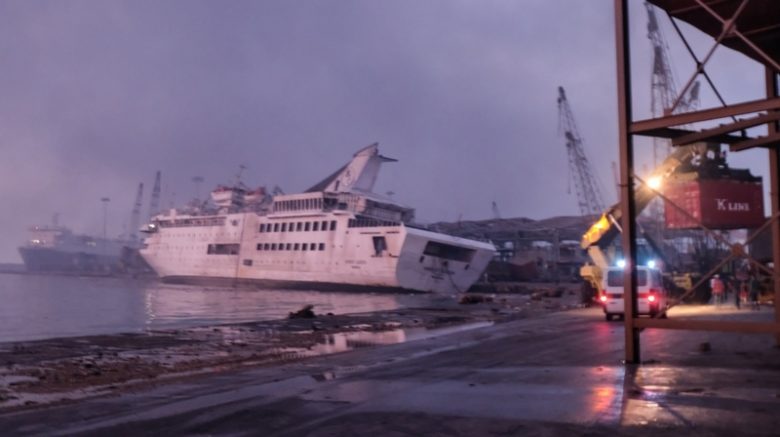 Capsized Cruise Ship Was Just Metres From Epicentre of Beirut Explosion ...